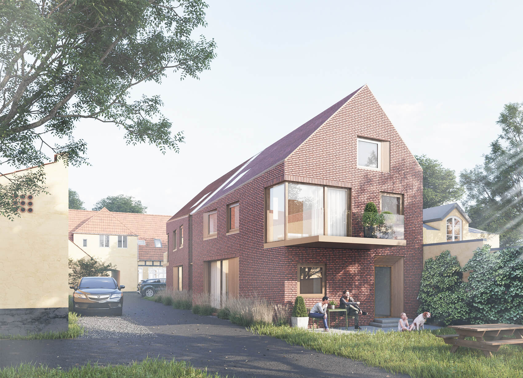 Projekter - Arkitekttegnede bygninger udført af Krabbe Vang Arkitekter